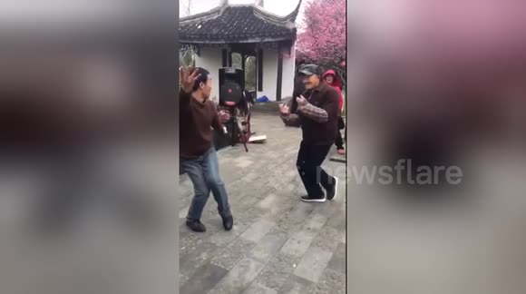 Two men show off their bizarre dance - Buy, Sell or Upload Video ...
