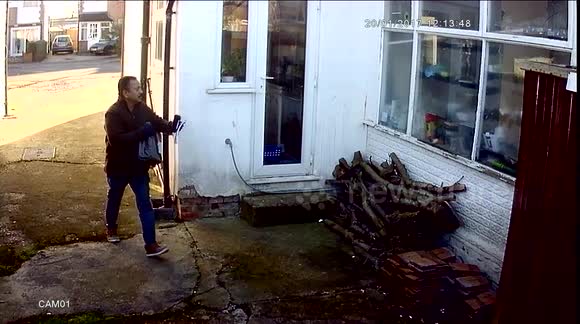 Hermes throwing parcel over fence - Buy, Sell or Upload Video Content ...