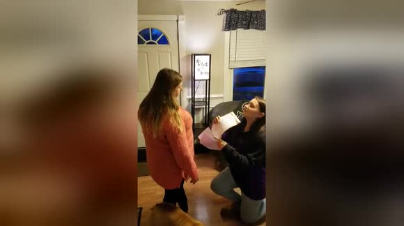 Woman Surprises Stepmother With Adoption Papers Buy Sell Or Upload