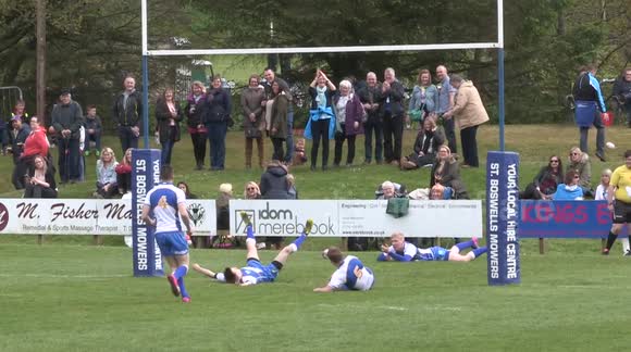 Referee joins in awesome try celebrations during rugby match - Buy ...