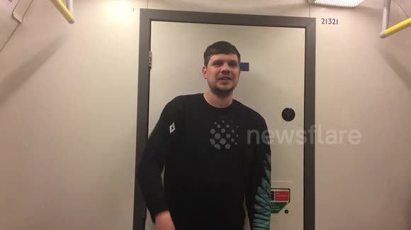 UK rapper freestyles entire length of London Underground train - Buy ...