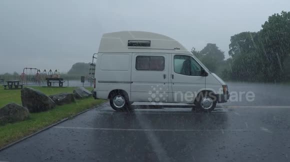 The most miserable Summer scene from the UK - Buy, Sell or Upload Video ...