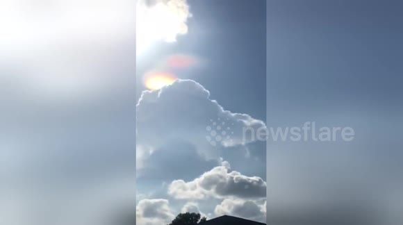 Multi-coloured cloud appears in southern China - Buy, Sell or Upload ...