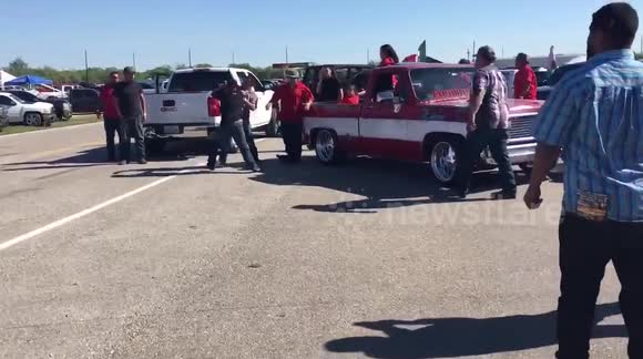 Knock Out Fight At Texas Truck Take Over - Buy, Sell or Upload Video ...
