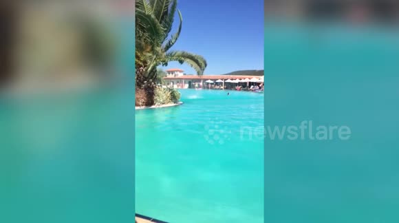 Shocking footage shows tornado in hotel swimming pool - Buy, Sell or ...