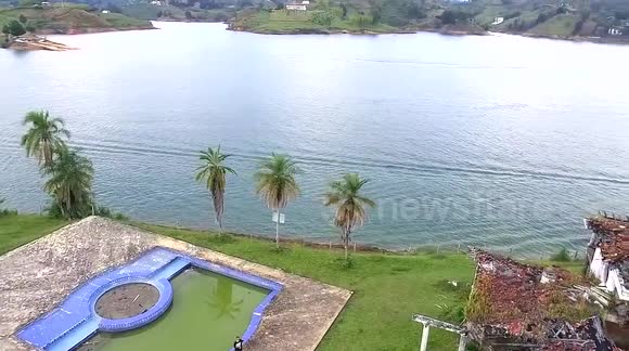 Drone view of the famous ranch of Pablo Escobar in Colombia - Buy, Sell ...