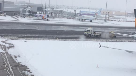 Birmingham airport snow clearing on the runway, Dec 2017 - Buy, Sell or ...