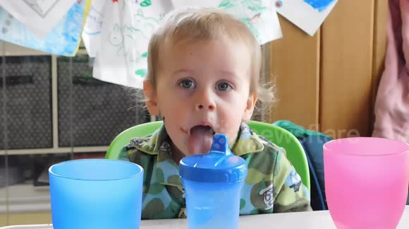 Baby Blowing Raspberries - Buy, Sell or Upload Video Content with Newsflare