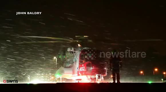 Dancing helicopter hero is the real star of the 2018 blizzard - Buy ...