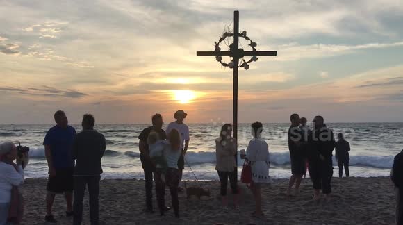 Stunning Easter sunrise service on Florida beach - Buy, Sell or Upload ...