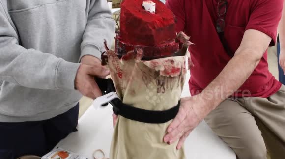 Tourniquet on an amputation - Stop the Bleed - Buy, Sell or Upload ...