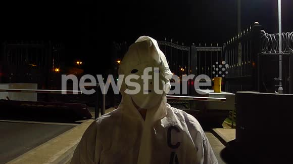 Lindis Percy (CAAB) for Keep Space for peace protest Menwith Hill - Buy ...