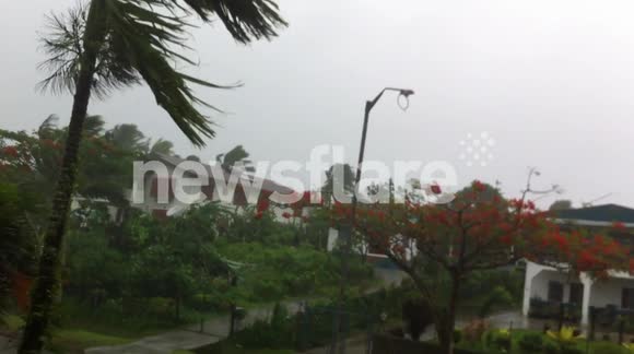 Cyclone Evans - Fiji Islands, Suva. - Buy, Sell or Upload Video Content ...