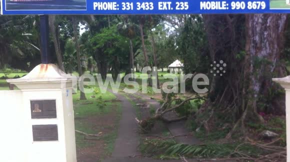 Tropical Cyclone Evans - Fiji, Suva - Buy, Sell or Upload Video Content ...