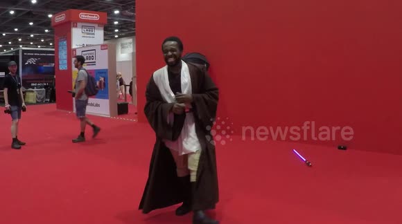 Dancing Jedi at 2018 MCM London Comic Con - Buy, Sell or Upload Video ...