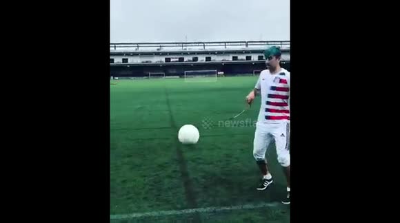 Man hits soccer player in the nuts with ball on string - Buy, Sell or ...