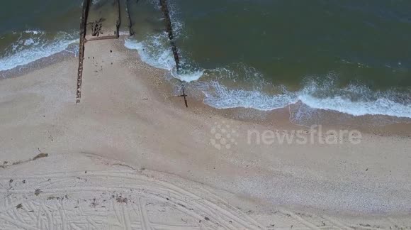 Reeves Beach Riverhead NY Shipwrecks - Buy, Sell or Upload Video ...