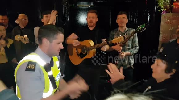Irish police officer shows off his dance moves in music competition ...
