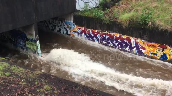 Shocking moments as flash flood tears through culvert in Hilo, Hawaii ...