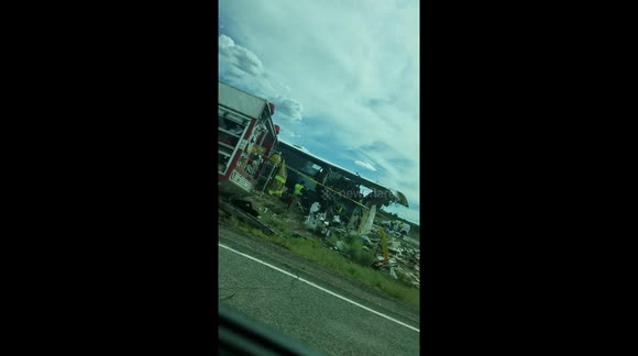 Horrific collision between Greyhound bus and semi-truck kills multiple ...