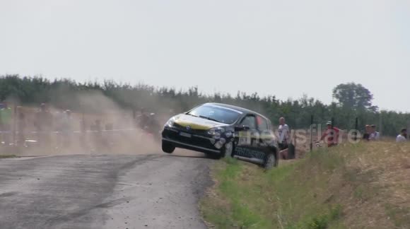 RALLY CAR CRASH RENAULT CLIO ROLLED - Buy, Sell or Upload Video Content ...
