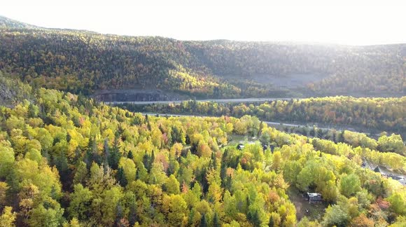 [4K] Stunning Drone Footage: Peak Fall Foliage | Western Newfoundland ...