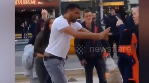 Passerby breaks up fight between two men in broad daylight - Buy, Sell ...