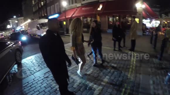 Anthony Joshua And Ella Eyre Depart The GQ Magazine 30th Anniversary ...