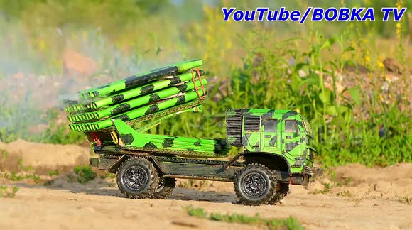 How To Make a Military Missile Launcher on a Truck of Cardboard - DIY ...