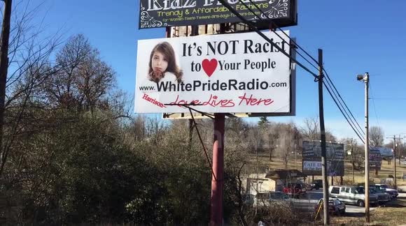 KKK billboard in Harrison, Arkansas - Politics & Business | Newsflare