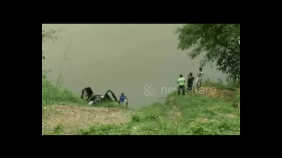 the car fell into a ravine as deep as 100 meters - Buy, Sell or Upload ...