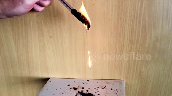 Satisfying footage of burning plastic pen dripping balls of fire - Buy ...