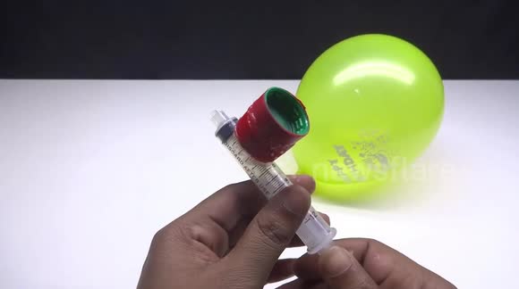 How to Make Air Pump For Balloon using a syringe | DIY Balloon Air Pump ...