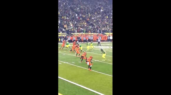 Epic Oregon Ducks Winning touchdown - Buy, Sell or Upload Video Content ...