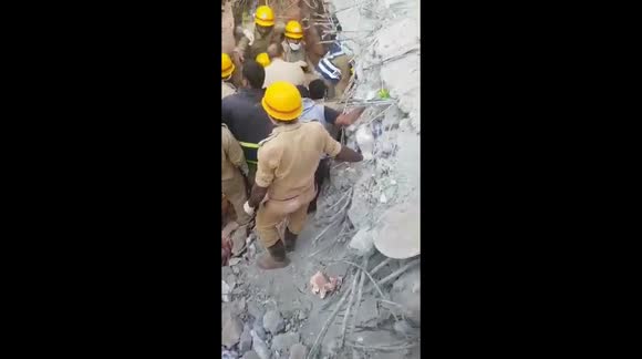 Man rescued after 62 hours of being trapped in the basement of the ...