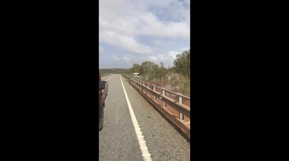 Tropical cyclone Veronica flooding - Buy, Sell or Upload Video Content ...