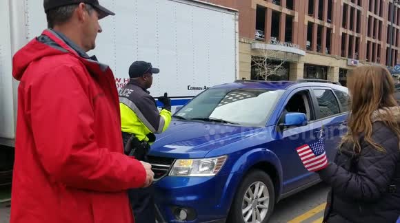 Road rage on a celebration to honor WW2 heroe Mayor General Maurice ...