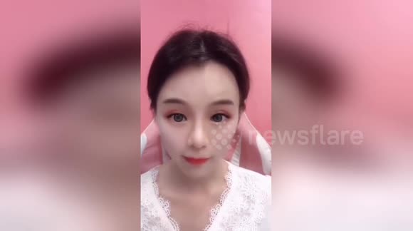 Chinese streamer uses scary makeup to appear perfect on camera - Buy ...