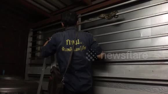 Fireman Catches Python By The Head - Buy, Sell or Upload Video Content ...