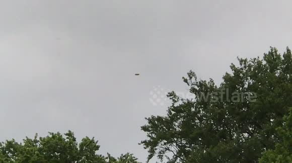 Strange disk-shaped 'UFO' spotted in skies over central Scotland - Buy ...