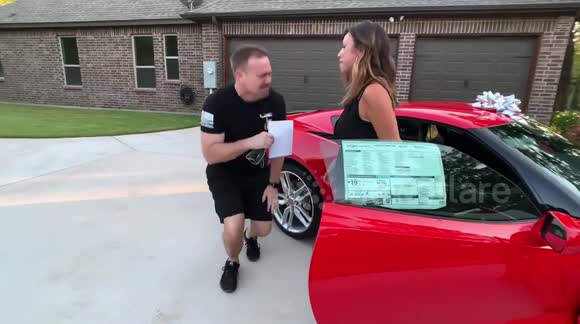 Wife Surprises Husband With A Brand New Corvette Buy Sell Or Upload Video Content With