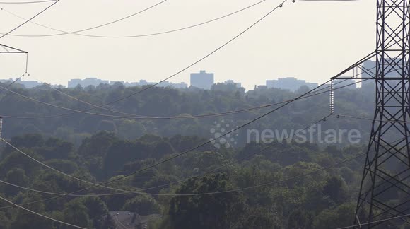 Power lines sagging in severe Toronto heat as summer weather arrives in ...