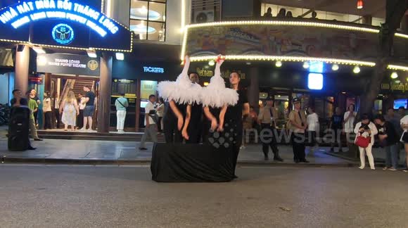 Swan hand puppet ! Swan dance performance is extremely unique - Buy ...