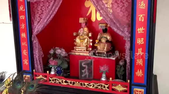 Elusive giant python finds shelter in spirit shrine at Chinese temple ...