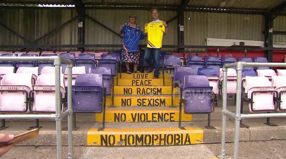 UK artist designs football kit to be worn by 'Rainbow Rovers' to ...