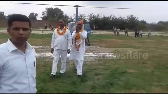 After 40-year-long wait school menial worker in India retires in style ...