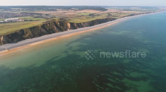 Stunning footage shows underwater life on Britain's largest chalk reef ...