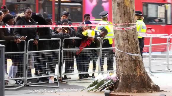 Grieving family and friends of Stratford stabbing victim gather at ...