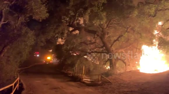 Maria Fire Santa Paula Ca - Buy, Sell or Upload Video Content with ...