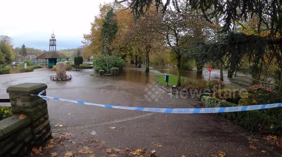 Newsflare - Flooding in Matlock Derbyshire